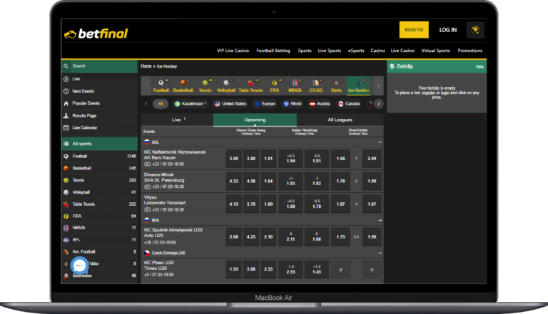 Betfinal Sports Betting and Casino - Betfinal